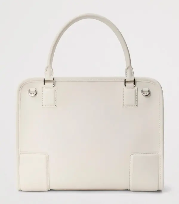 Loewe Medium Woven Leather Amazona 180 Top-handle Bag