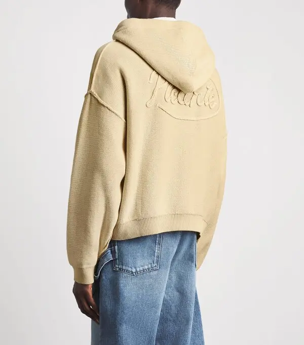 PICANTE Knitted Reverse-seam Senna Zip-up Hoodie