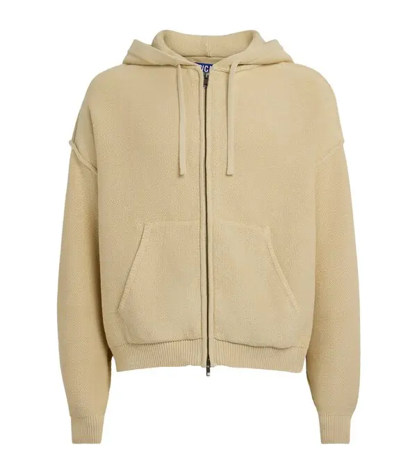 PICANTE Knitted Reverse-seam Senna Zip-up Hoodie