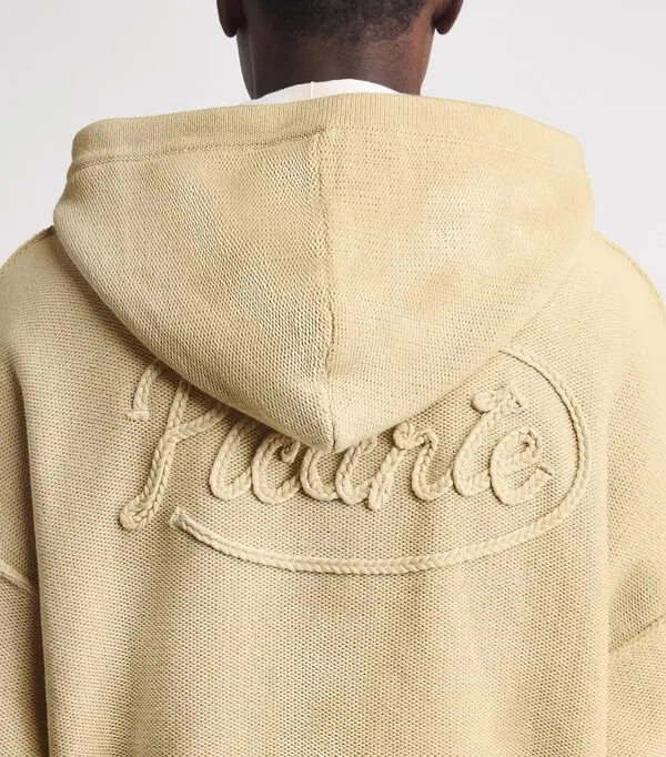 PICANTE Knitted Reverse-seam Senna Zip-up Hoodie