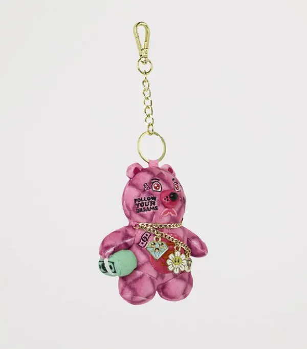 SPRAYGROUND Kawaii Cutie Bear Keyring - Pink