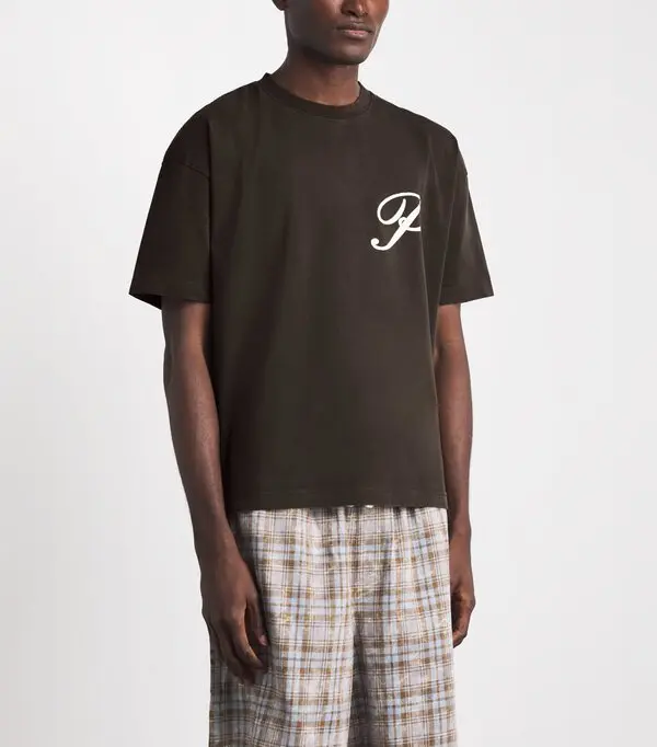 PICANTE Organic Cotton Gallery Logo T-shirt