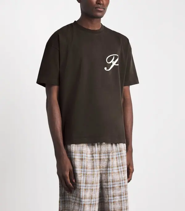 PICANTE Organic Cotton Gallery Logo T-shirt