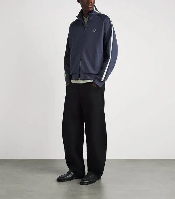 Fred Perry Embroidered Taped Track Jacket