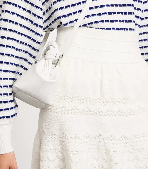 Molli Cotton Crochet Midi Skirt