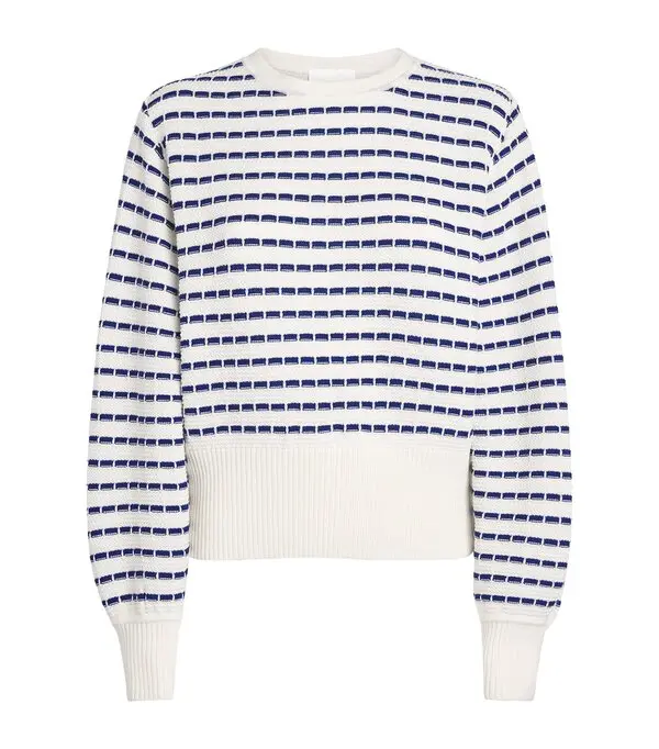 Molli Virgin Wool Stripe Breton Sweater