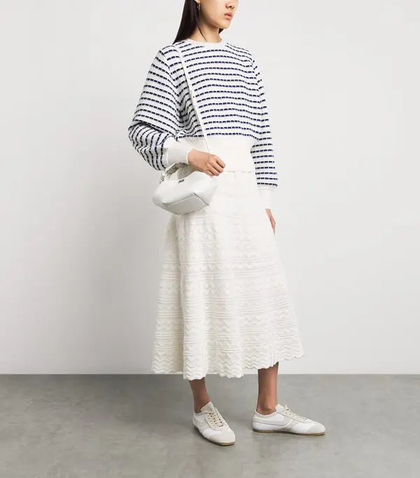 Molli Virgin Wool Stripe Breton Sweater