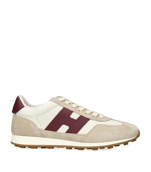 Hogan Leather Athletic Sneakers