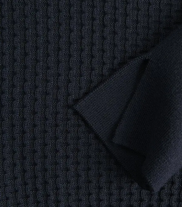 Molli Virgin Wool-blend Wicker-stitch Sweater