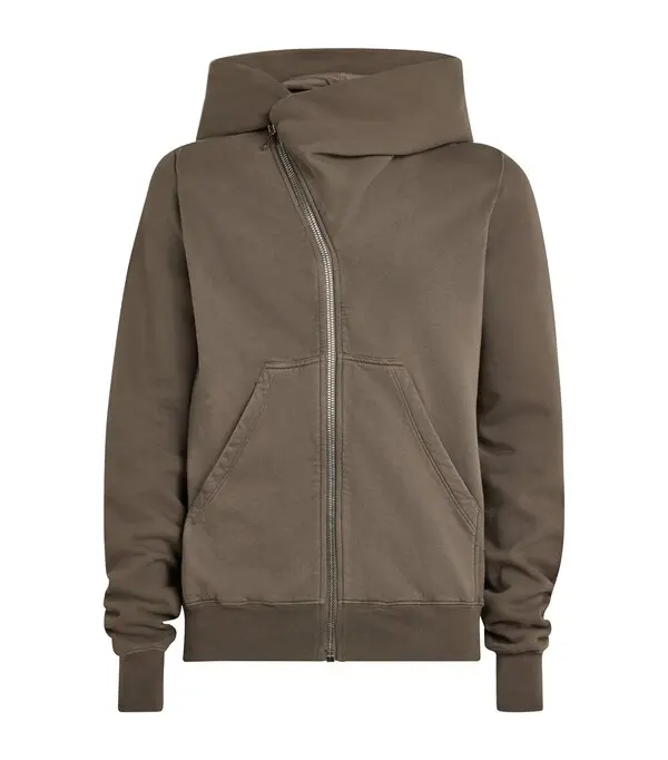 Rick Owens Asymmetric Mountain Hoodie