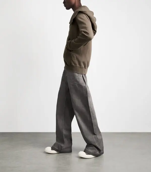 Rick Owens Asymmetric Mountain Hoodie