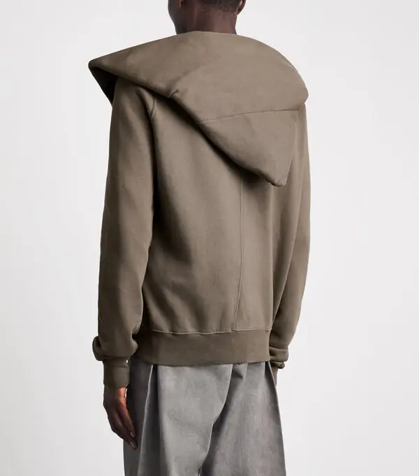 Rick Owens Asymmetric Mountain Hoodie