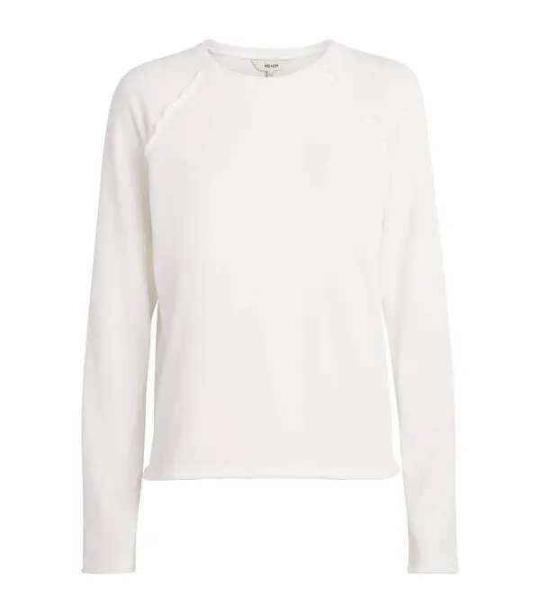 ME+EM Organic Cotton Raw Edge Sweatshirt