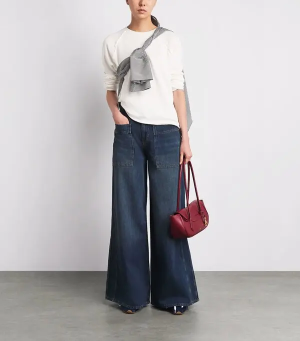 ME+EM Organic Cotton Raw Edge Sweatshirt