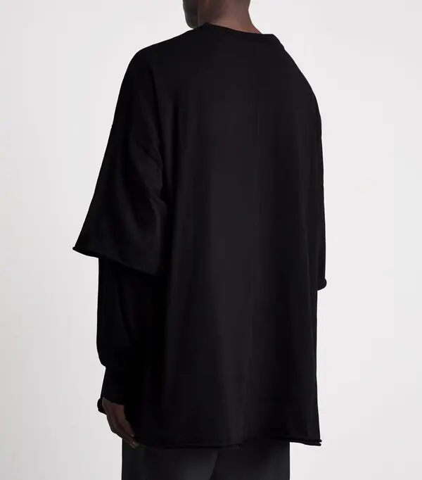 Rick Owens Oversized Tommy Hustler Hoodie