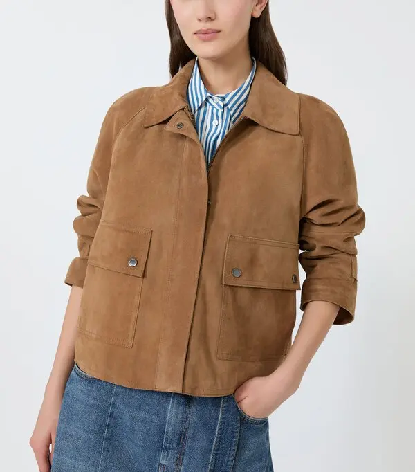 Max Mara Suede Jacket