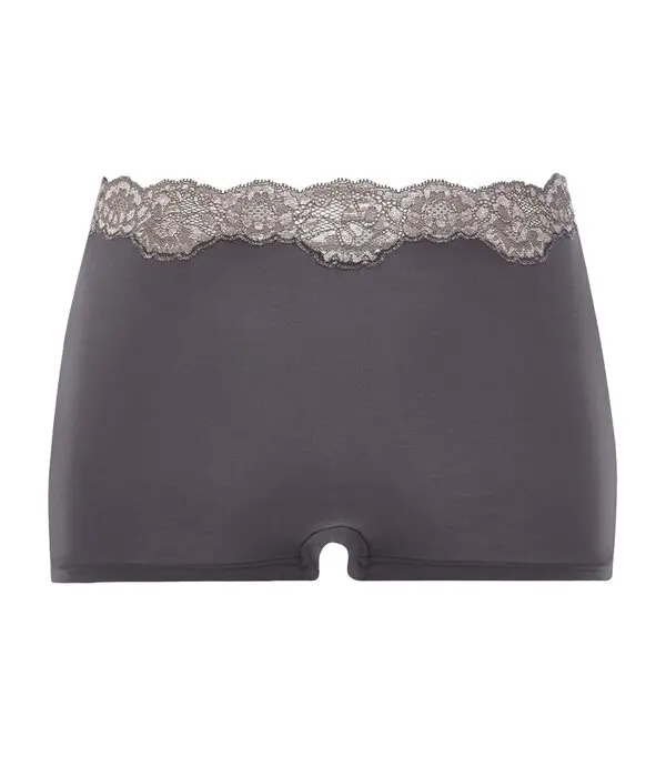 Hanro Lace-trim Shorts Briefs