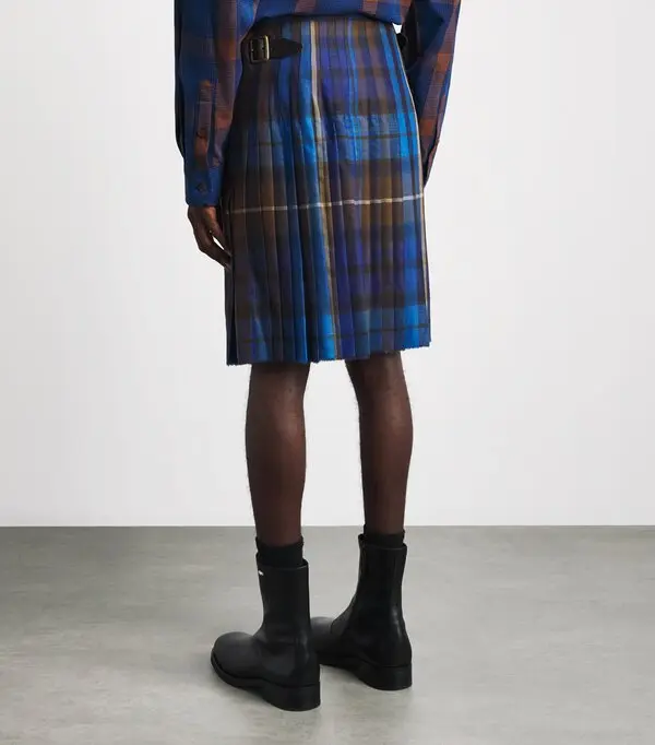 VIVIENNE WESTWOOD Wool Check Kilt