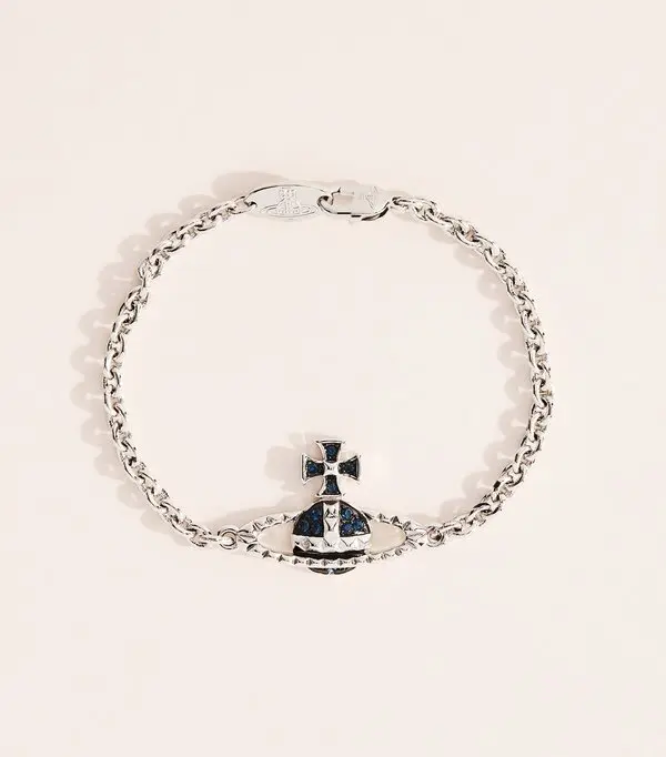 VIVIENNE WESTWOOD Mayfair Bas Relief Bracelet - Blue