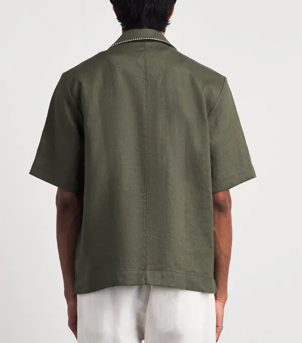 CHE Linen Trompette Embroidered Shirt