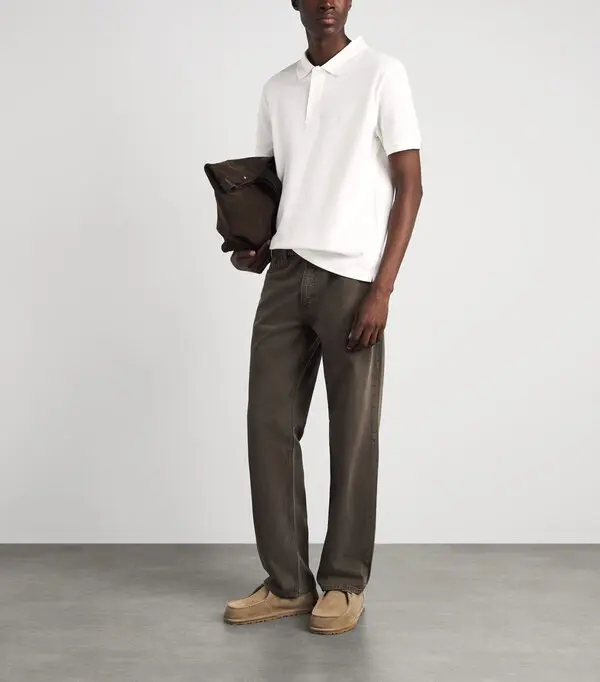 A.p.c. Cotton Logo Polo Shirt