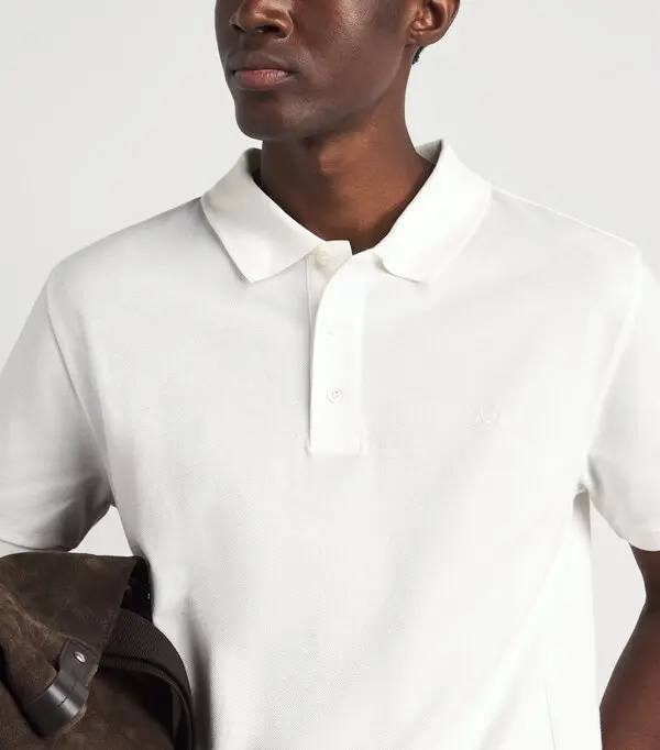 A.p.c. Cotton Logo Polo Shirt