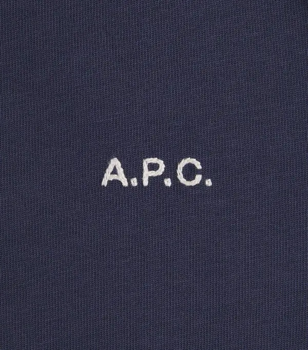 A.p.c. Cotton Logo Oliver T-shirt