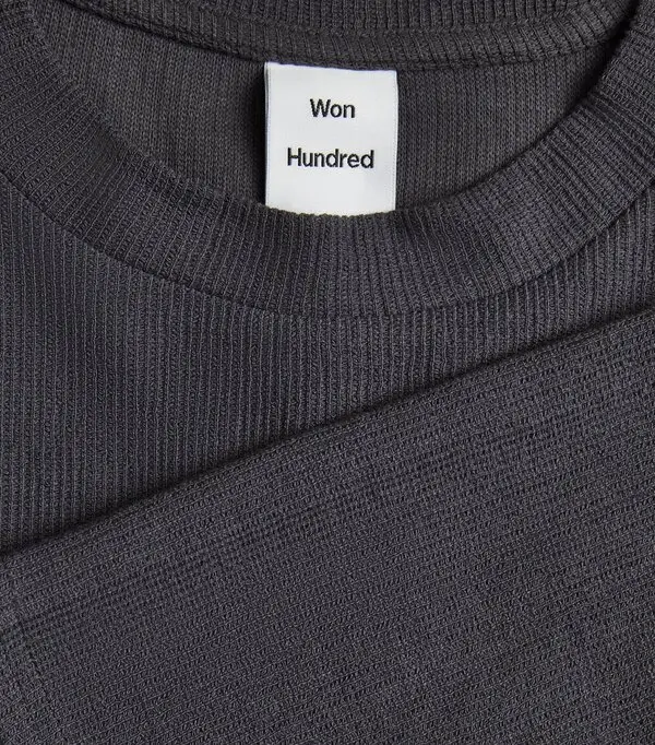 WON HUNDRED Cotton Steven Long-sleeve T-shirt