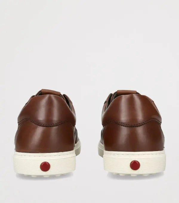 TOD'S Leather Elastic Cassetta Sneakers