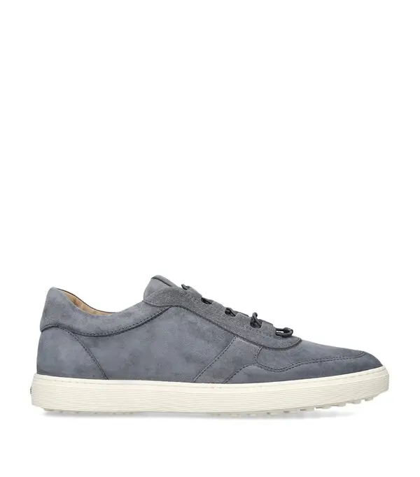 TOD'S Leather Elastic Cassetta Sneakers