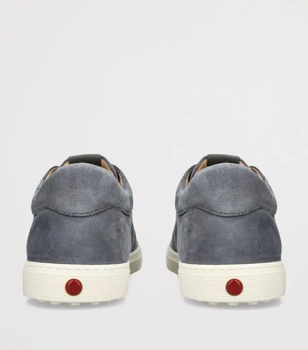 TOD'S Leather Elastic Cassetta Sneakers