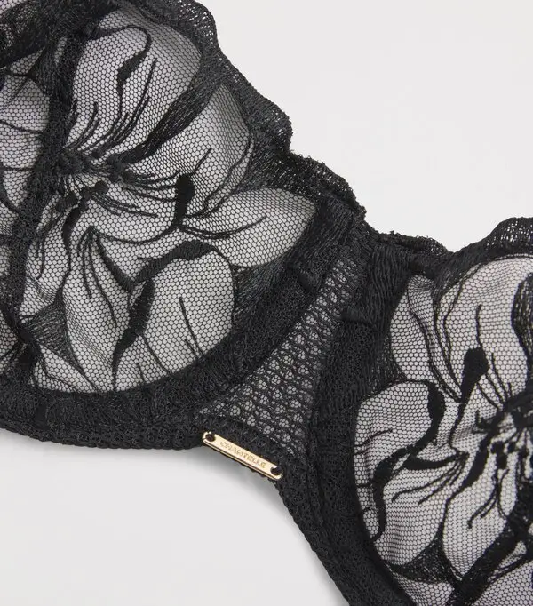 Chantelle Embroidered Fleurs Balconette Bra