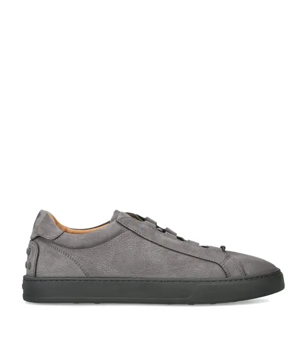 TOD'S Leather Elastic Cassetta Sneakers