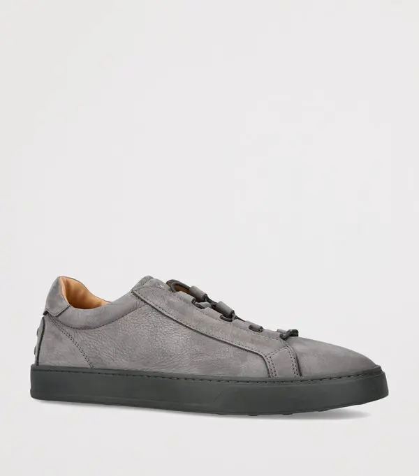 TOD'S Leather Elastic Cassetta Sneakers