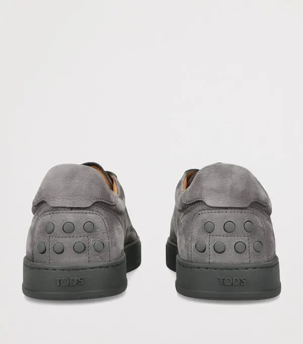 TOD'S Leather Elastic Cassetta Sneakers