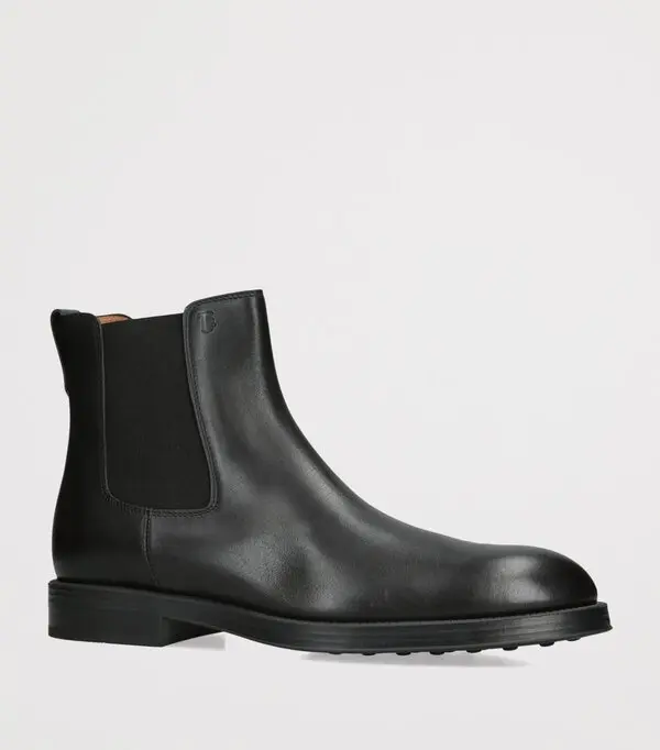 TOD'S Leather Chelsea Boots