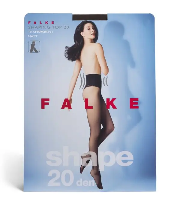 Falke Shaping Top 20 Tights - Brown