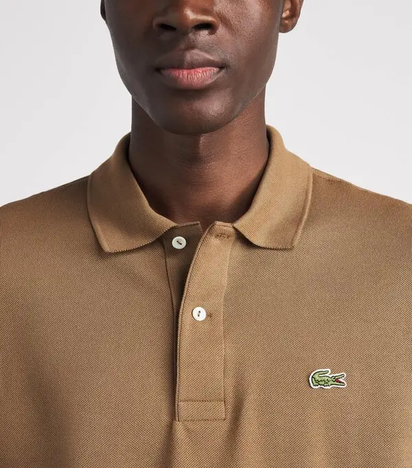 Lacoste Cotton Original Polo Shirt - Brown