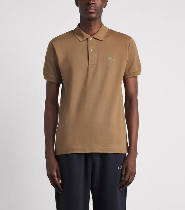 Lacoste Cotton Original Polo Shirt - Brown
