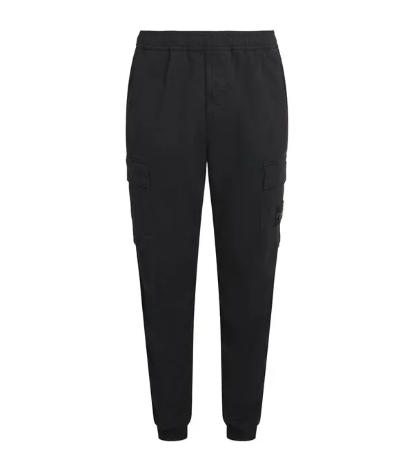 Stone Island Stretch Cotton-wool Cargo Trousers