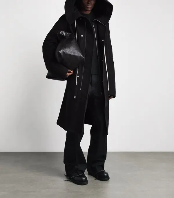 Rick Owens Longline Padded Megaparka Coat
