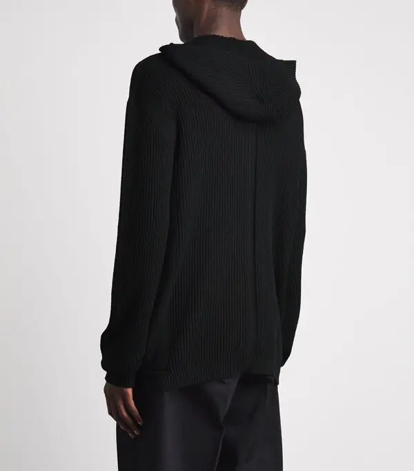 Rick Owens Cashmere Zip-up Hoodie