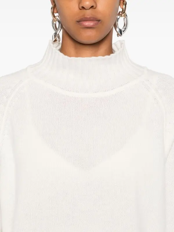 BEYOU Cashmere Turtle-neck Sweater