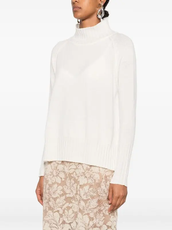 BEYOU Cashmere Turtle-neck Sweater