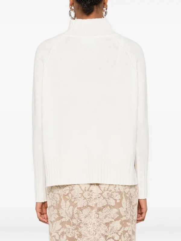 BEYOU Cashmere Turtle-neck Sweater