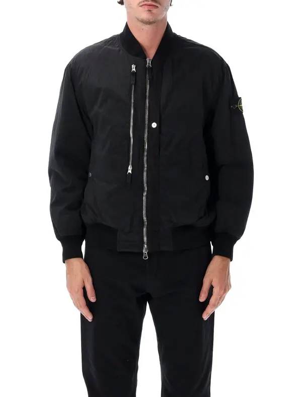 Stone Island Nylon Metal Bomber Jacket