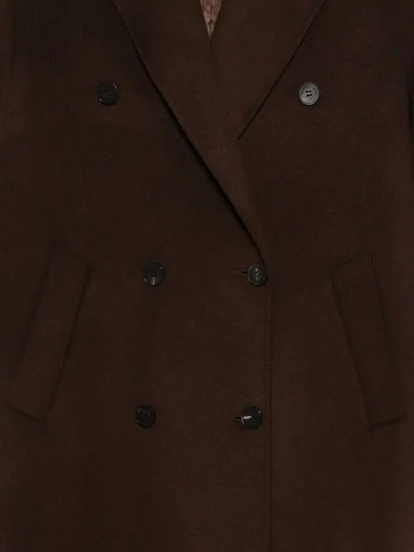 THE FRANKIE SHOP Gaia Wool Double-breasted Coat
