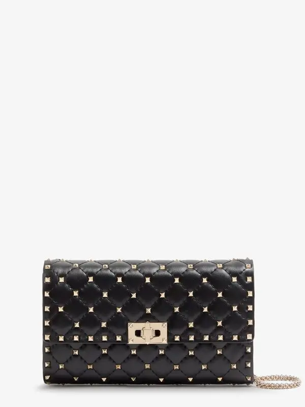Valentino Garavani Vlogo Signature Wallet Wristlet Strap Pouch