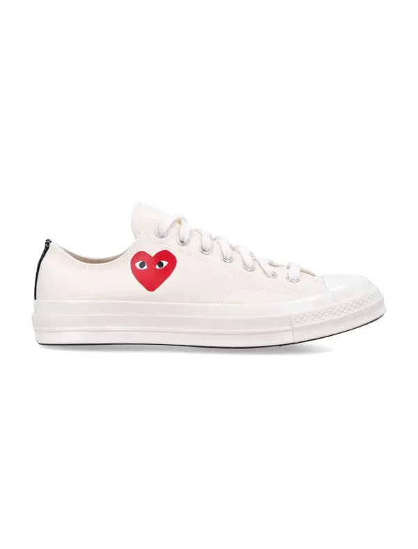 CONVERSE X COMME DES GARONS PLAY Low-top Canvas Sneaker