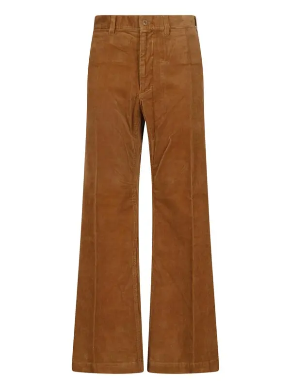 Polo Ralph Lauren Cotton Stretch Trousers With Contoured Fit